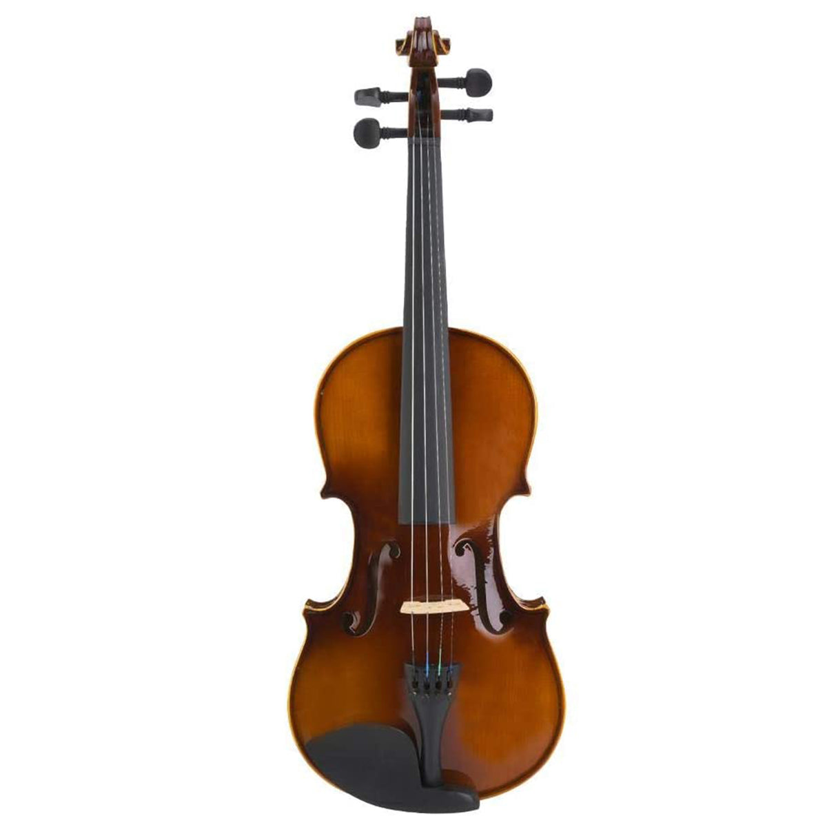 4/4 Full Size Violin with Column, Bow, Rosin, String & Cleaning Cloth ...
